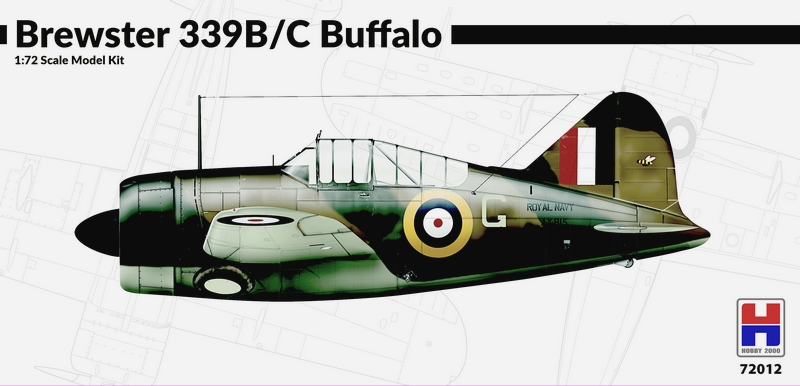 HOBBY2000 72012 [1:72] Brewster B339 B/C Buffalo :: Sklep Modelarski ww ...