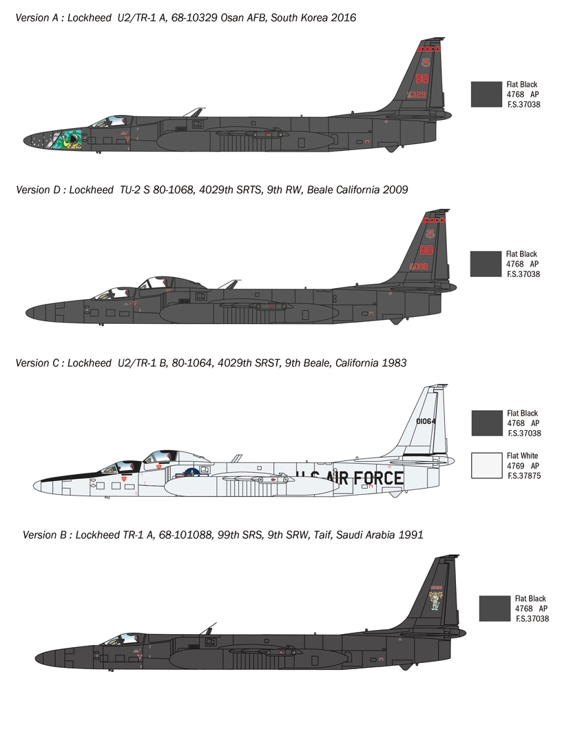 ITALERI 2809 [1:48] Lockheed TR-1A/B :: Sklep Modelarski ww-model.pl