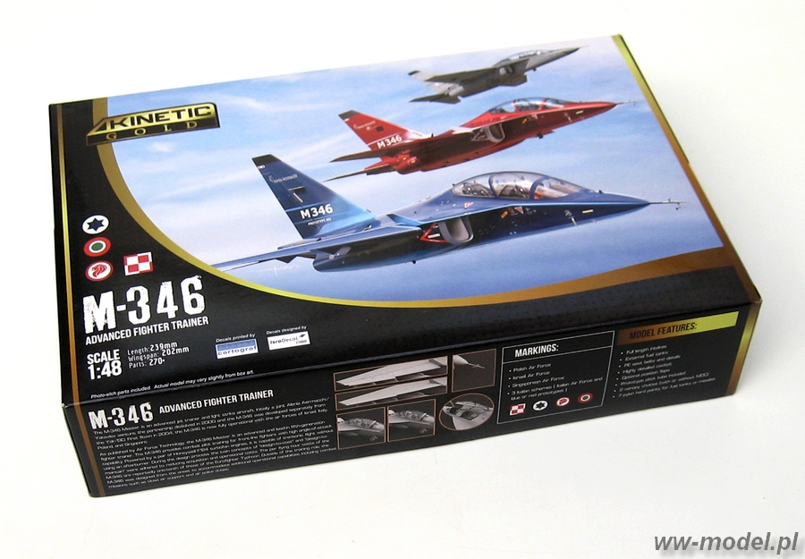 KINETIC K48063 [1:48] M-346 Master :: Sklep Modelarski ww-model.pl