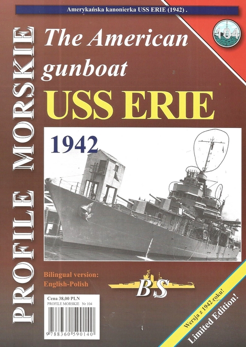 PROFILE MORSKIE 104 The American gunboat USS Erie (PG-30) :: Sklep ...