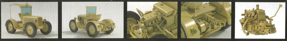 SABRE 35A11 [1:35] Hanomag RL-20 Tractor w/Full interior :: Sklep ...