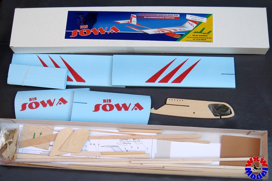 Sowa bis model szybowca F1H :: Sklep Modelarski ww-model.pl