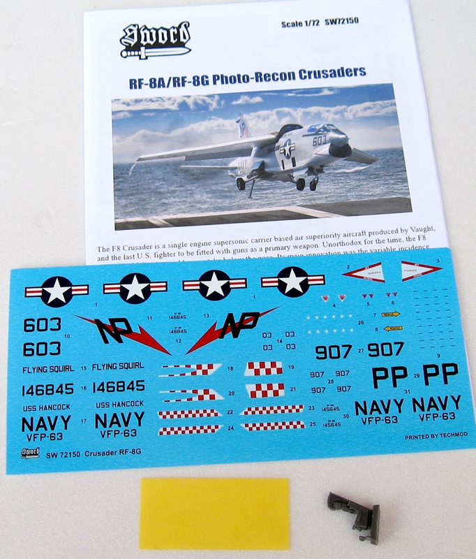 SWORD 72150 [1:72] RF-8G Photo-Recon Crusader over Vietnam :: Sklep ...