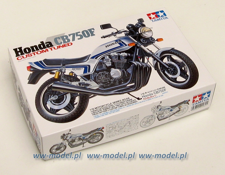 TAMIYA 14066 Honda CB750 F "Custom Tuned" :: Sklep Modelarski ww-model.pl