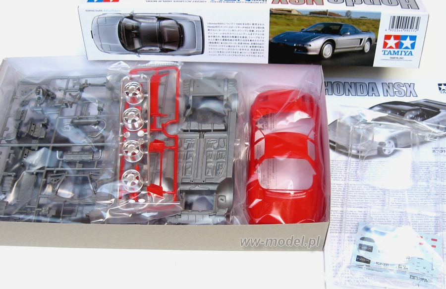 TAMIYA 24100 [1:24] Honda NSX :: Sklep Modelarski ww-model.pl