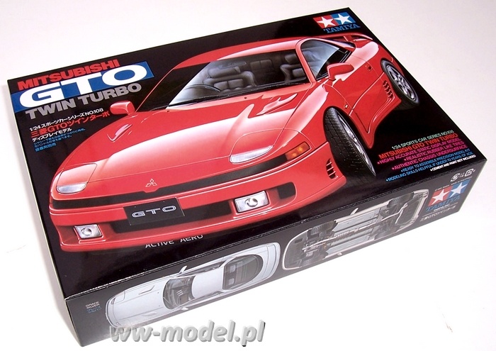TAMIYA 24108 [1:24] Mitsubishi GTO Twin Turbo :: Sklep Modelarski ww ...