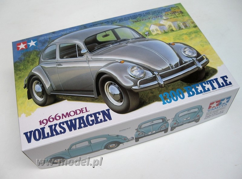 TAMIYA 24136 [1:24] Volkswagen 1300 Beetle 1966 model :: Sklep ...