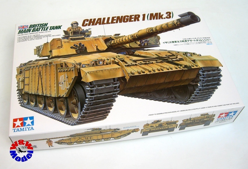TAMIYA 35154 [1:35] Challenger 1 (Mk.3) :: Sklep Modelarski ww-model.pl