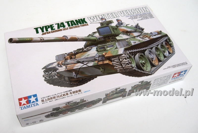 TAMIYA 35168 [1:35] Japan Type 74 Tank .Winter version :: Sklep ...