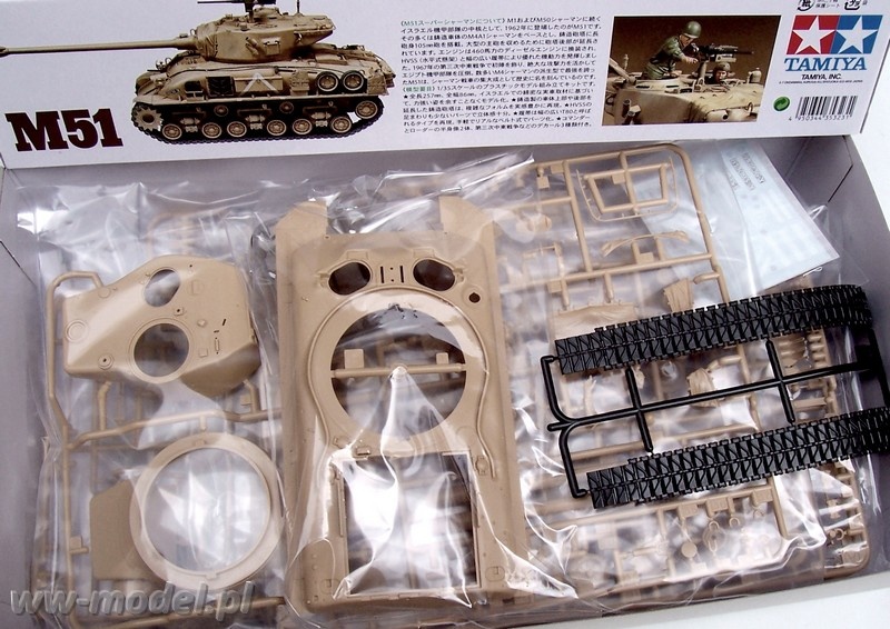 TAMIYA 35323 [1:35] M51 Israeli tank :: Sklep Modelarski ww-model.pl