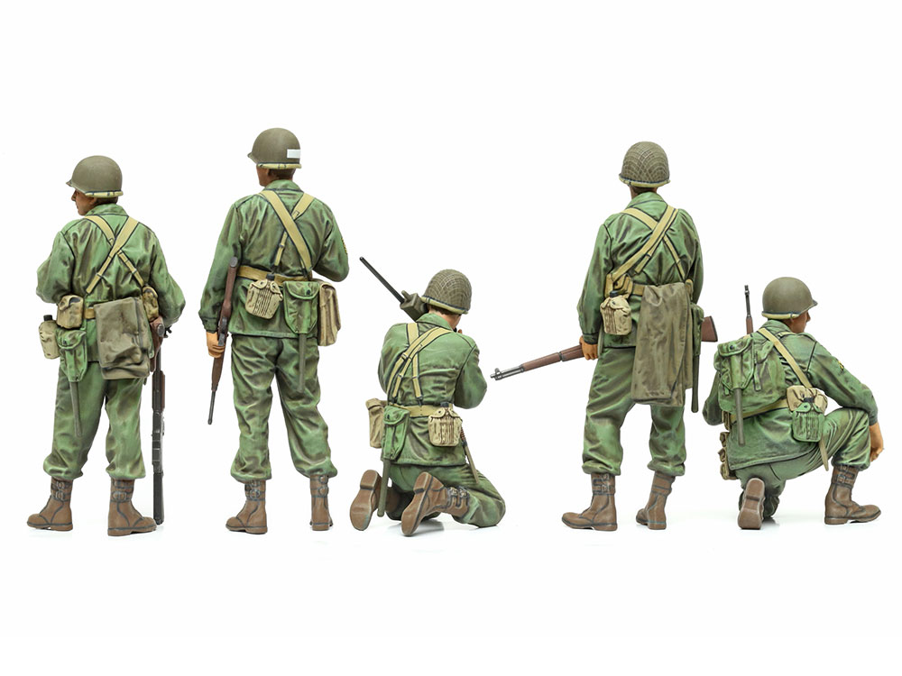 TAMIYA 35379 [1:35] U.S. Infantry Scout Set :: Sklep Modelarski ww-model.pl