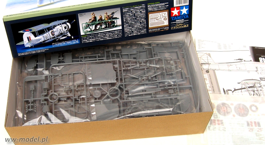TAMIYA 61099 [1:48] Fairey Swordfish Mk.II :: Sklep Modelarski ww-model.pl