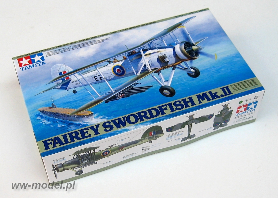 TAMIYA 61099 [1:48] Fairey Swordfish Mk.II :: Sklep Modelarski ww-model.pl