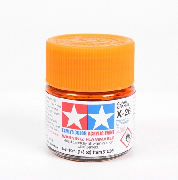 Tamiya X-26 Clear Orange. 10ml :: Sklep Modelarski ww-model.pl